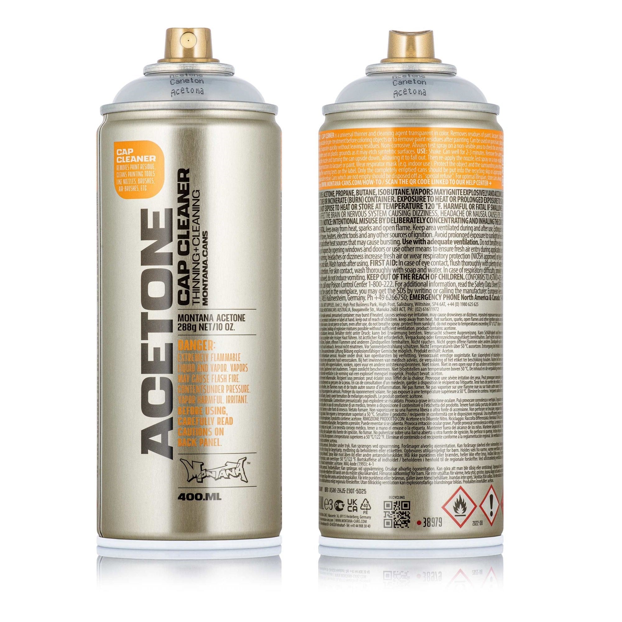 Montana ACETONE 400ml – Roosart Shop